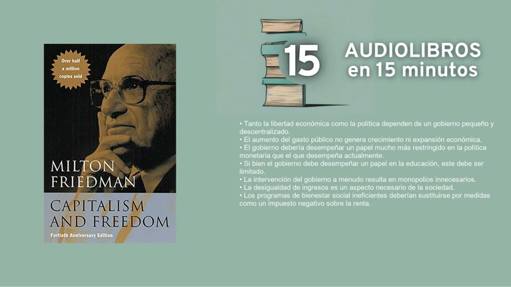 El pensamiento de Milton Friedman sobre la libertad económica y el ...